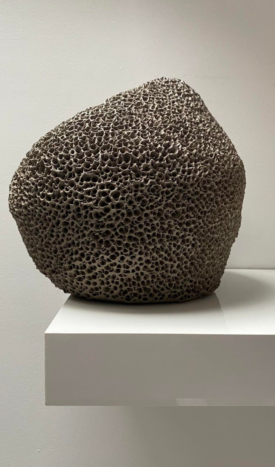 Structural Beige Vase Handmade Ceramic - Etsy