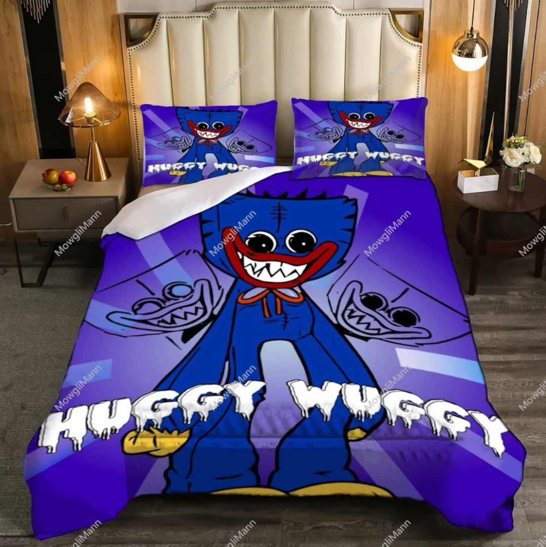 Poppy Playtime Bedding Set Huggy Wuggy Bedding Kissy Missy - Etsy