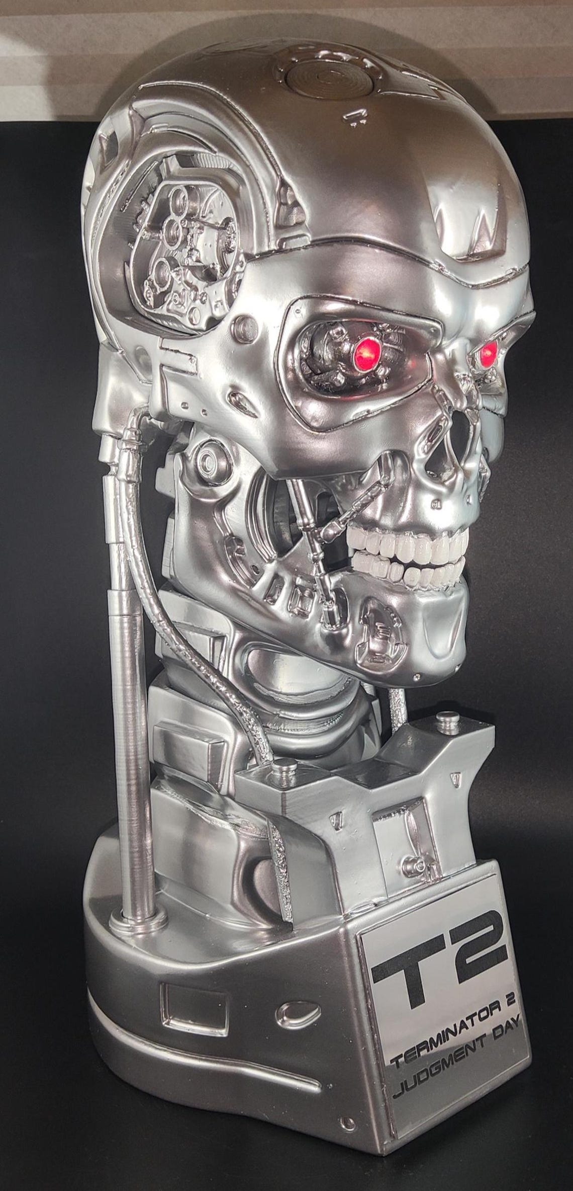 Terminator T-800 Head 1:1 Scale Bust - Etsy