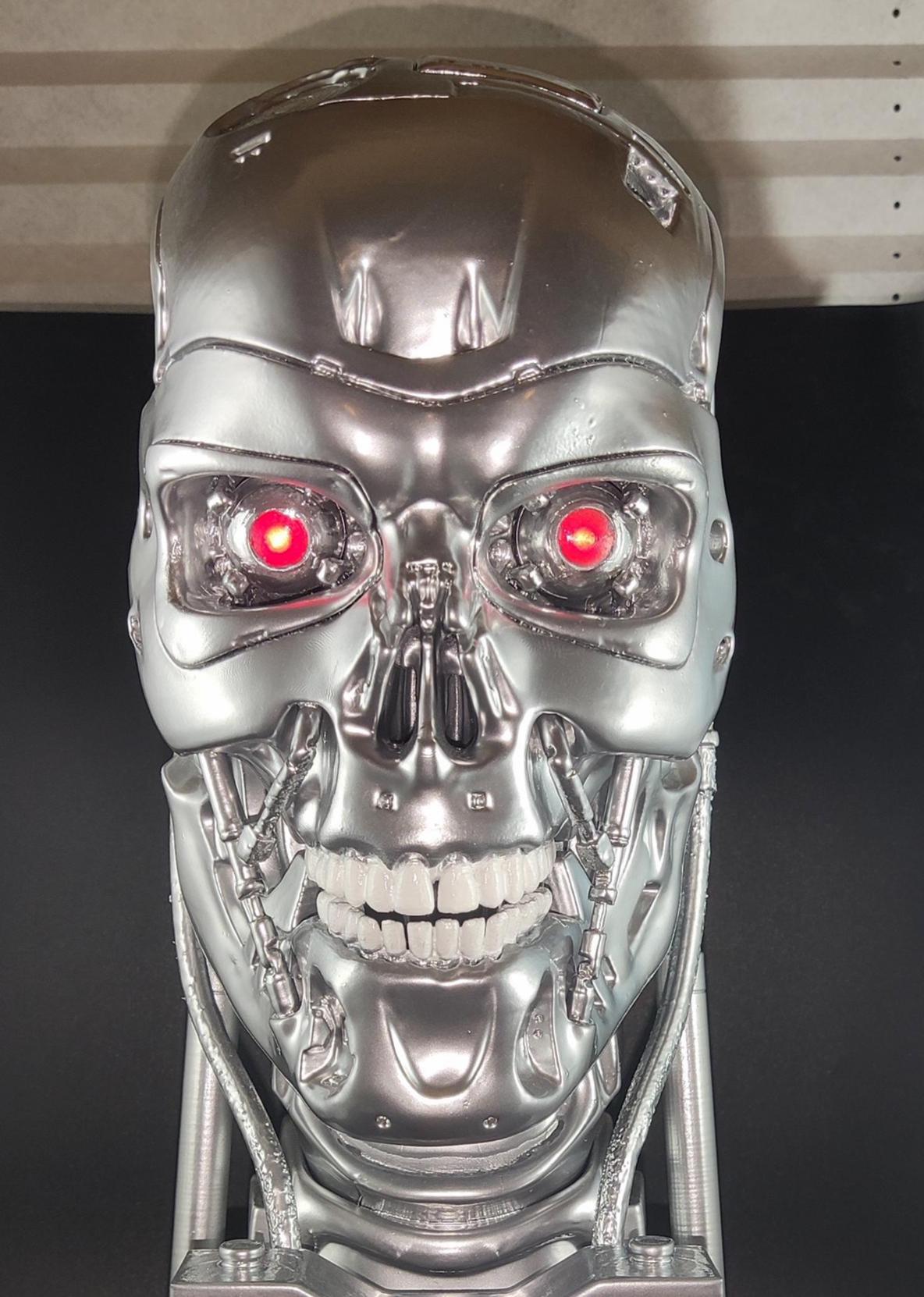 Terminator T-800 Head 1:1 Scale Bust - Etsy