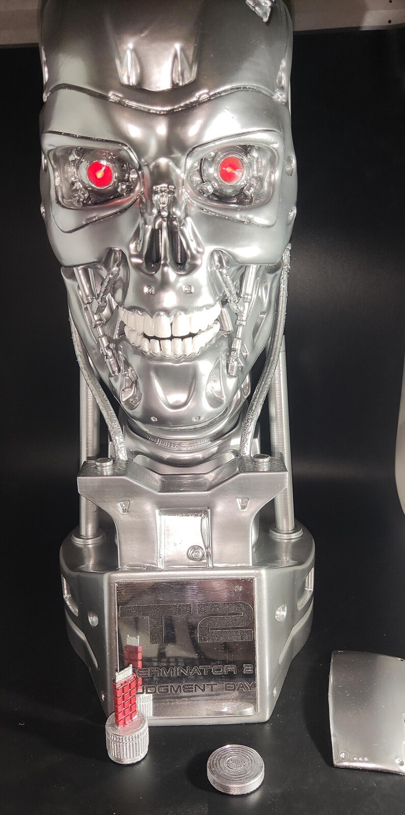 Terminator T-800 Head 1:1 Scale Bust - Etsy