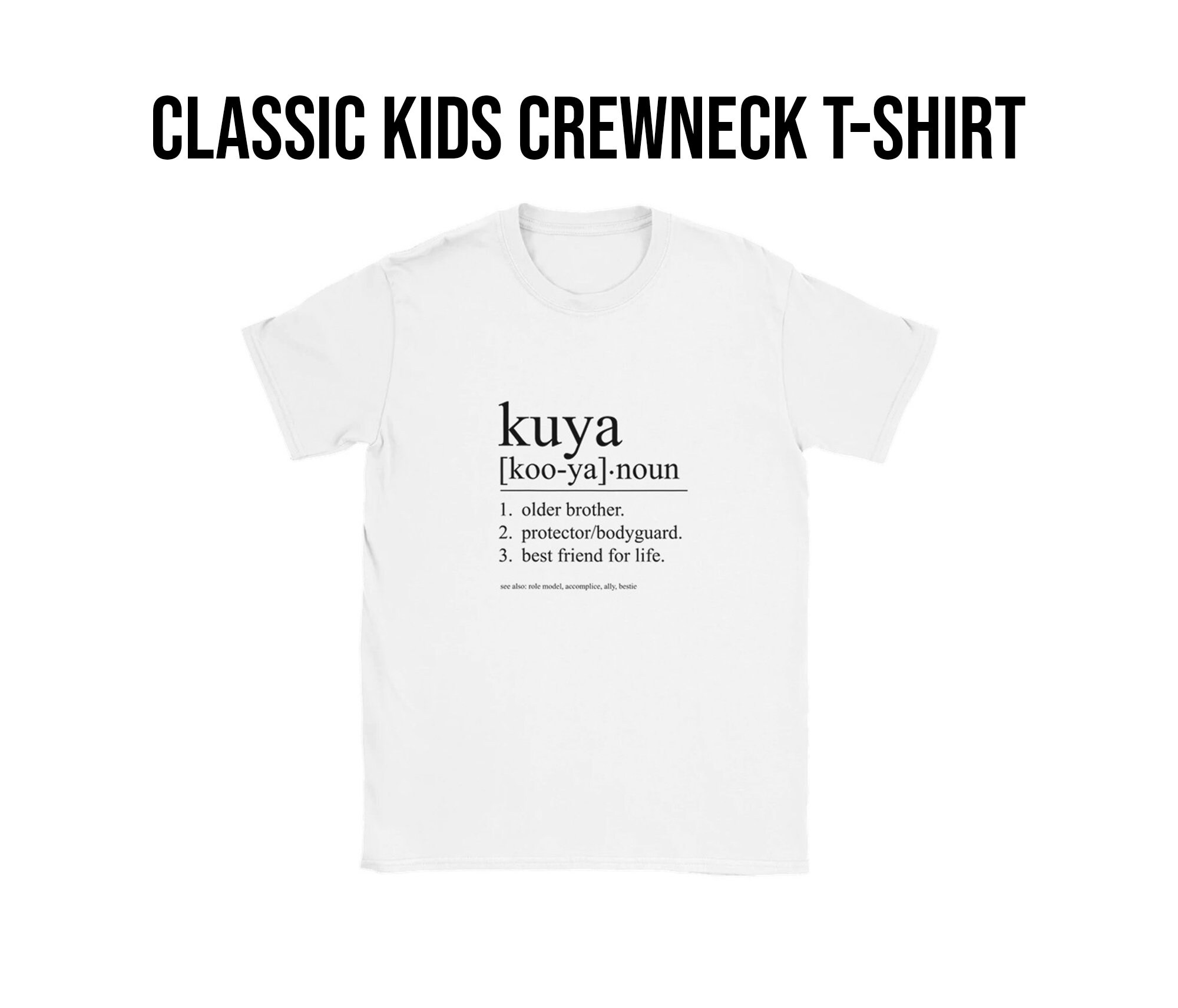 Adorable Kuya Kids and Baby Clothing Collection Filipino Gift, New Kuya ...