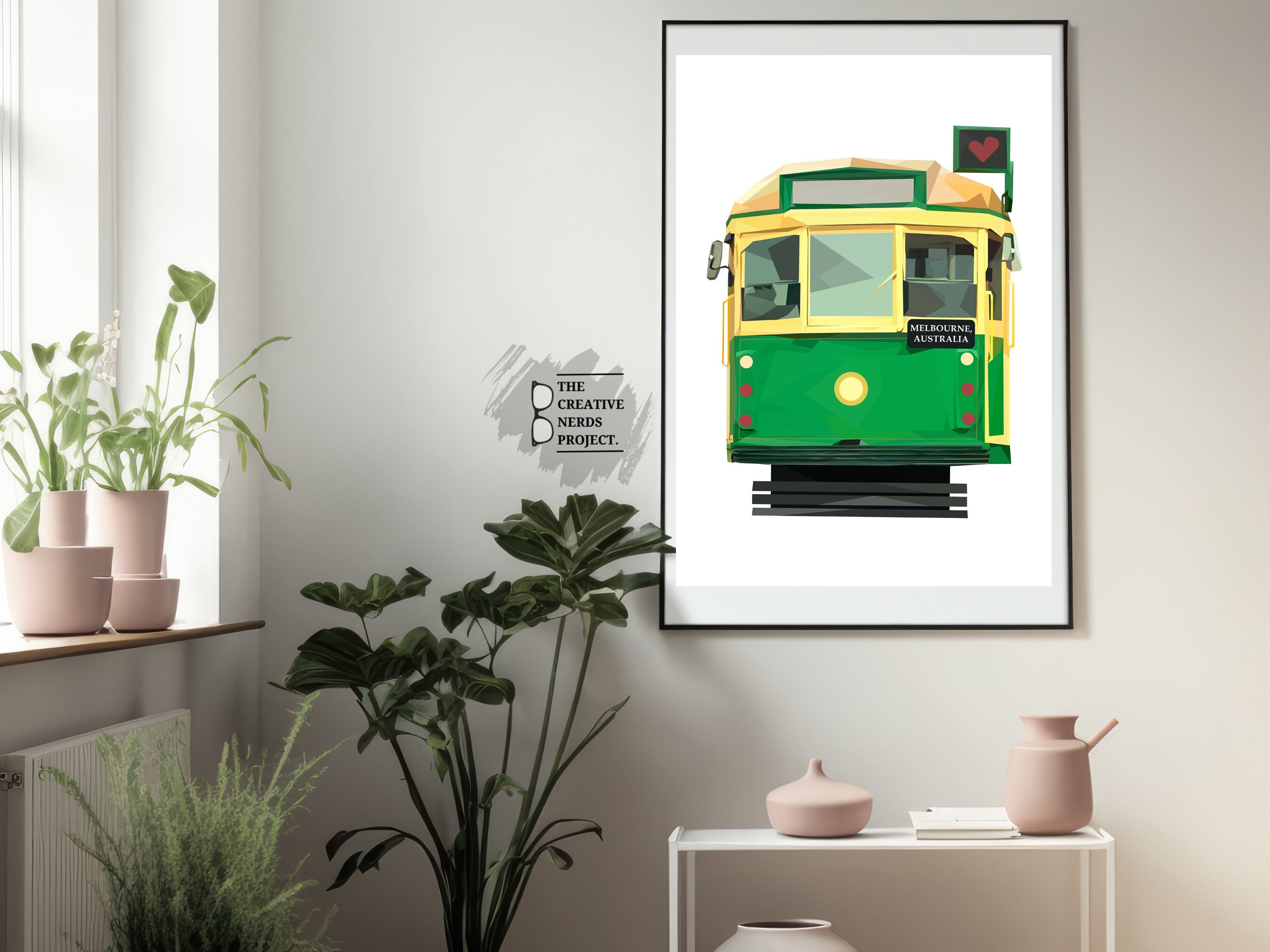 Iconic Melbourne Tram Wall Art | Downloadable and Printable Wall Decor ...