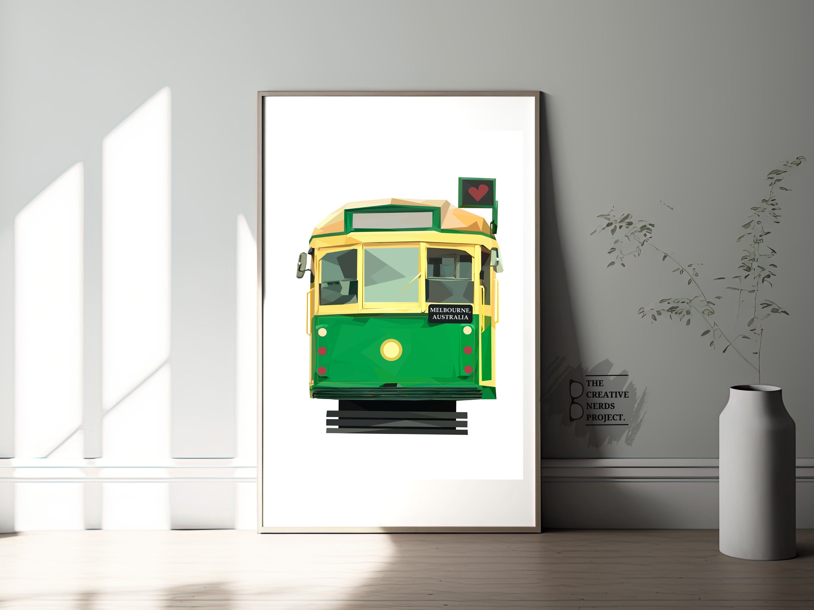 Iconic Melbourne Tram Wall Art | Downloadable and Printable Wall Decor ...