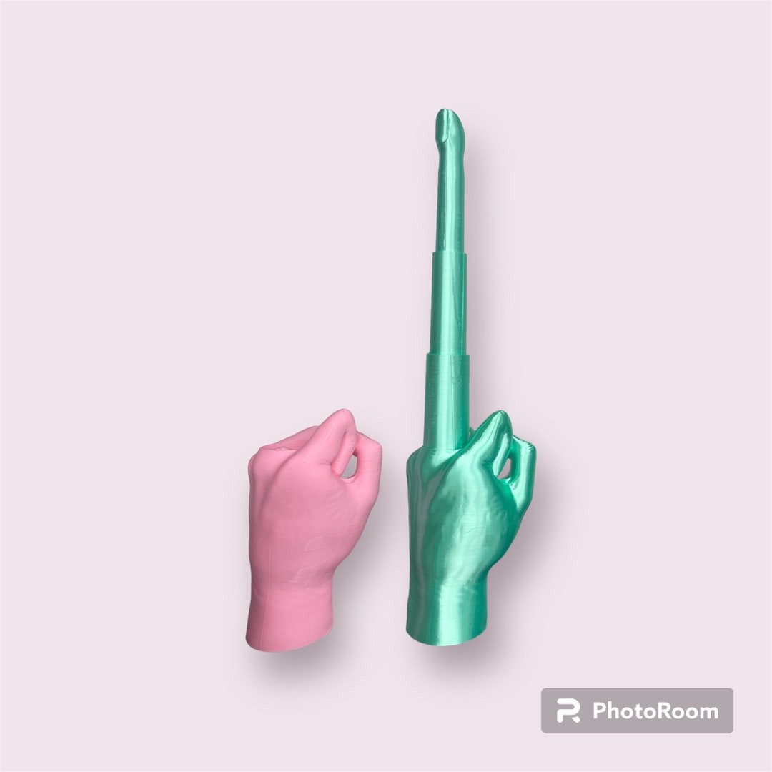Collapsible Middle Finger 3D Printed Funny Gift - Etsy