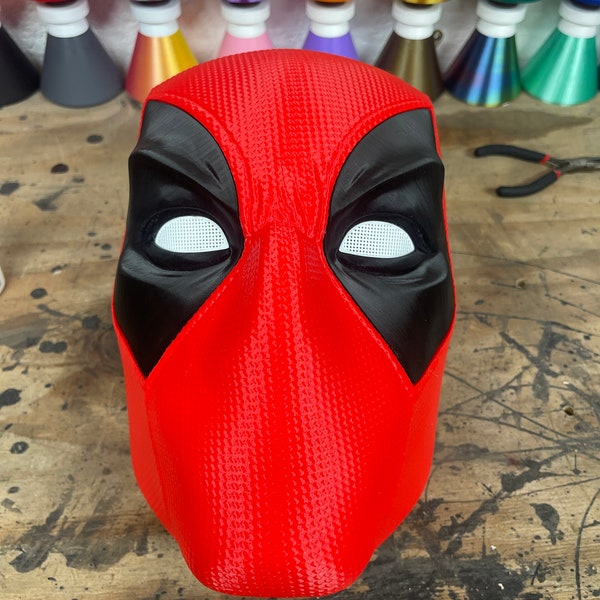 Deadpool 3d Mask - Etsy