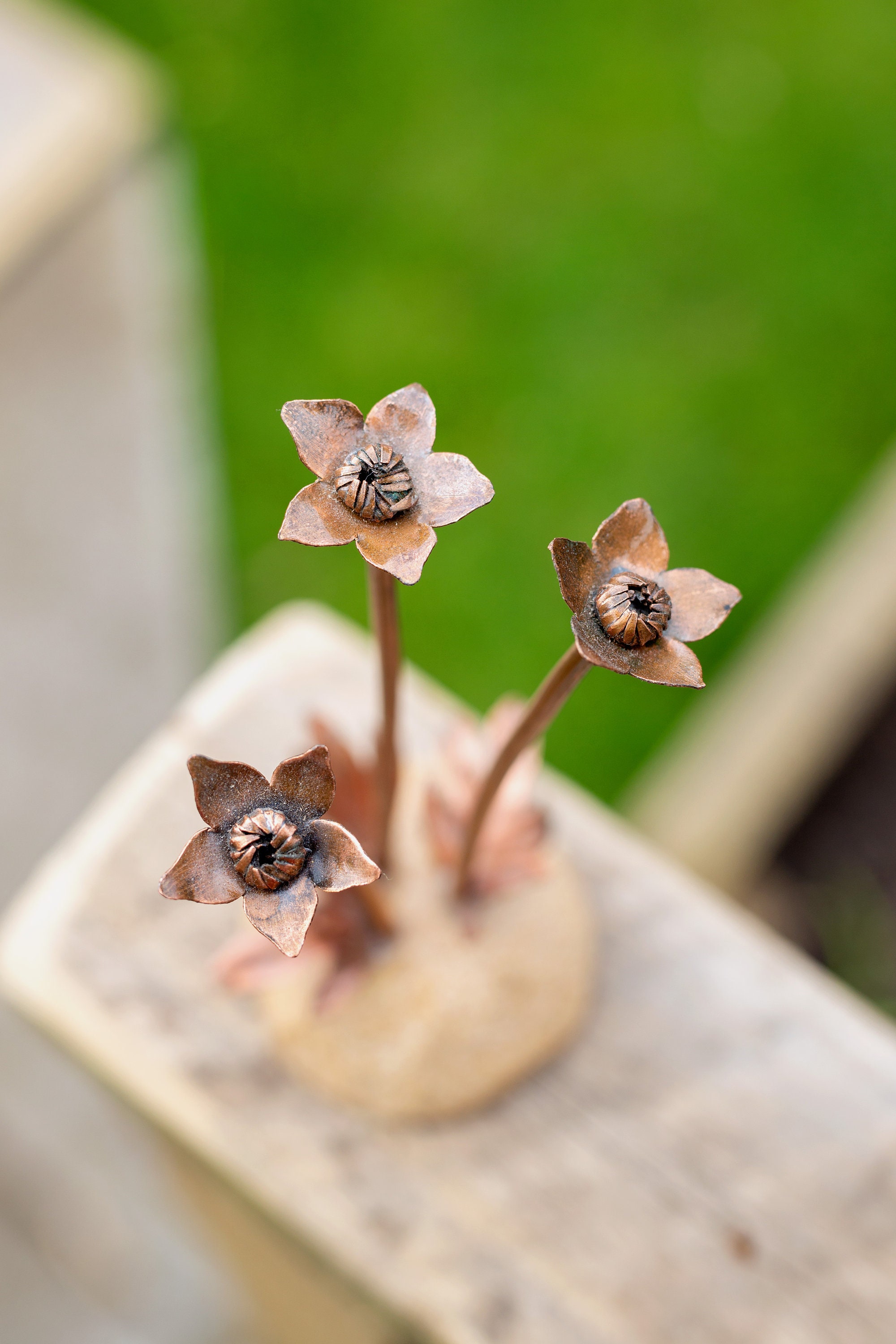 Copper Flower Bouquet - Etsy