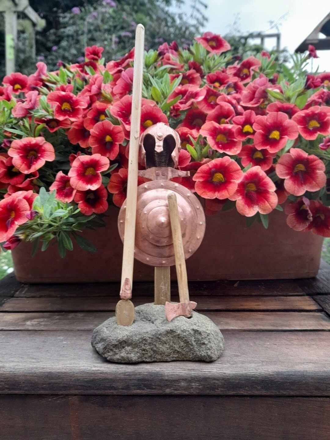 Sword, Helmet, Shield, Set in Stone - Etsy