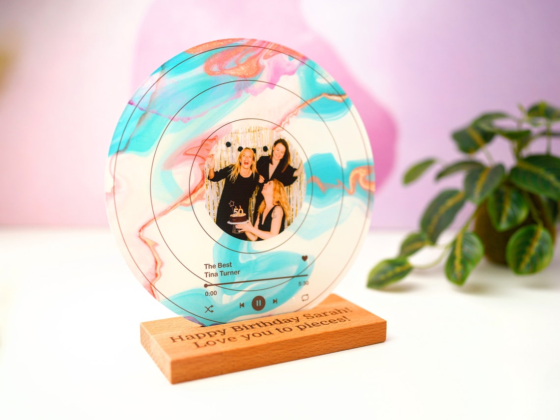 Custom Song Plaque - New Job Gift for Him Her - Congratulations Gift ...