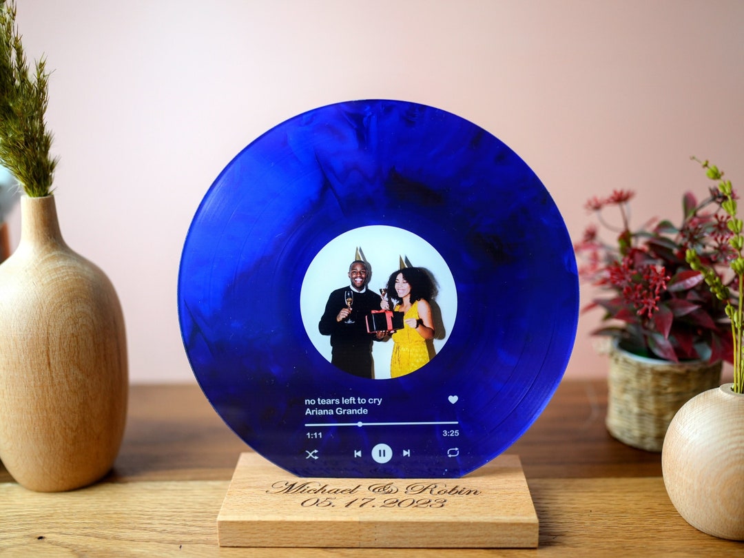 Custom Song Plaque as Anniversary Gift - Wedding Couple Print ...