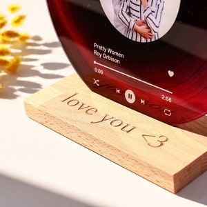 Personalized Vinyl Record With Photo - Birthday Gift for Her Him ...