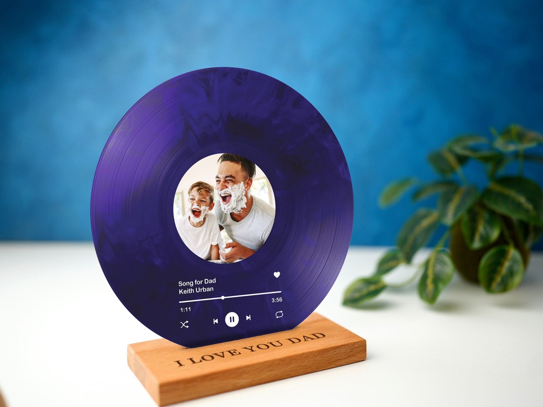 Fathers Day Gift From Daughter - Personalized Dad Gift - Custom Vinyl ...