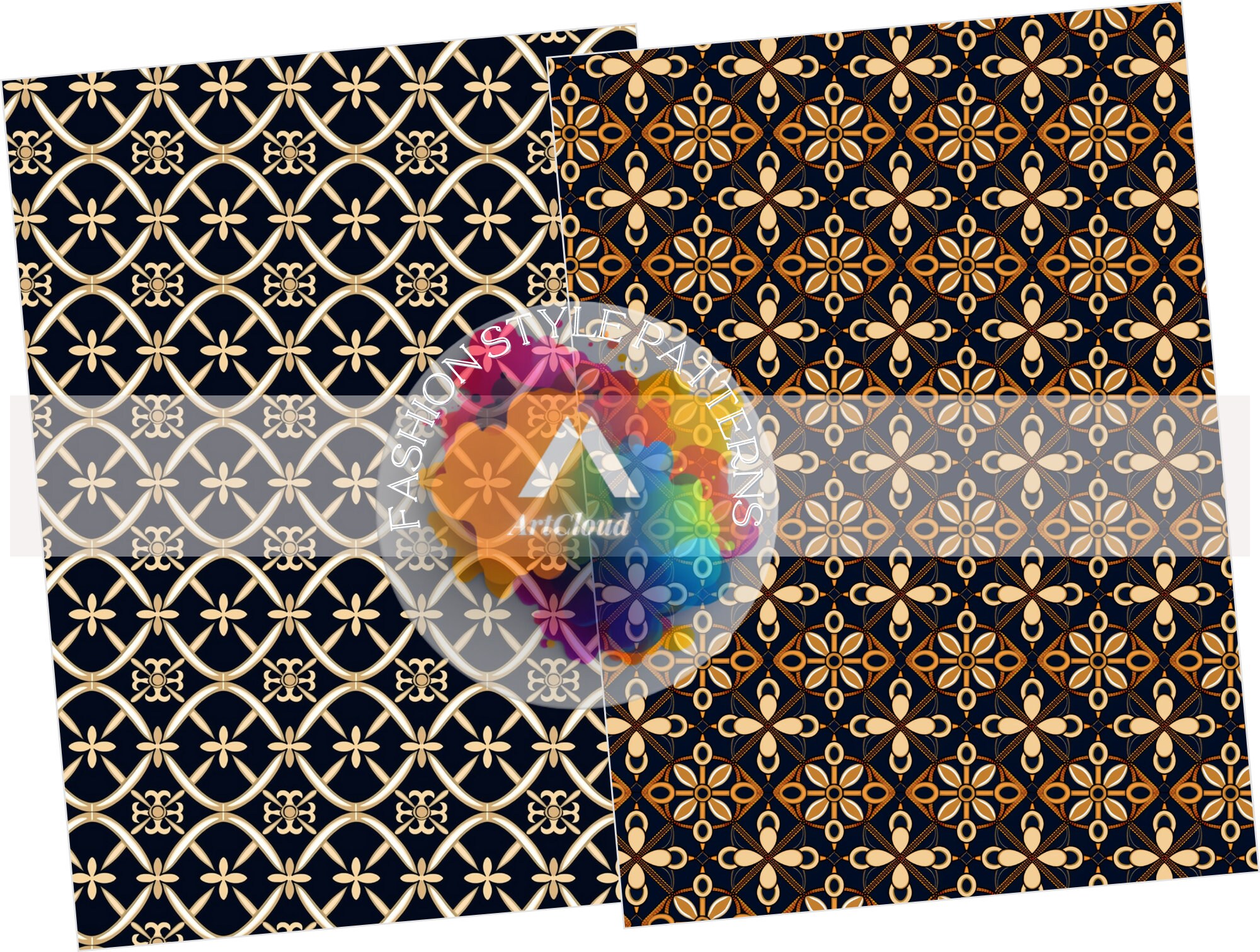 Fashion Style Digital Paper, SEAMLESS Pattern - Etsy