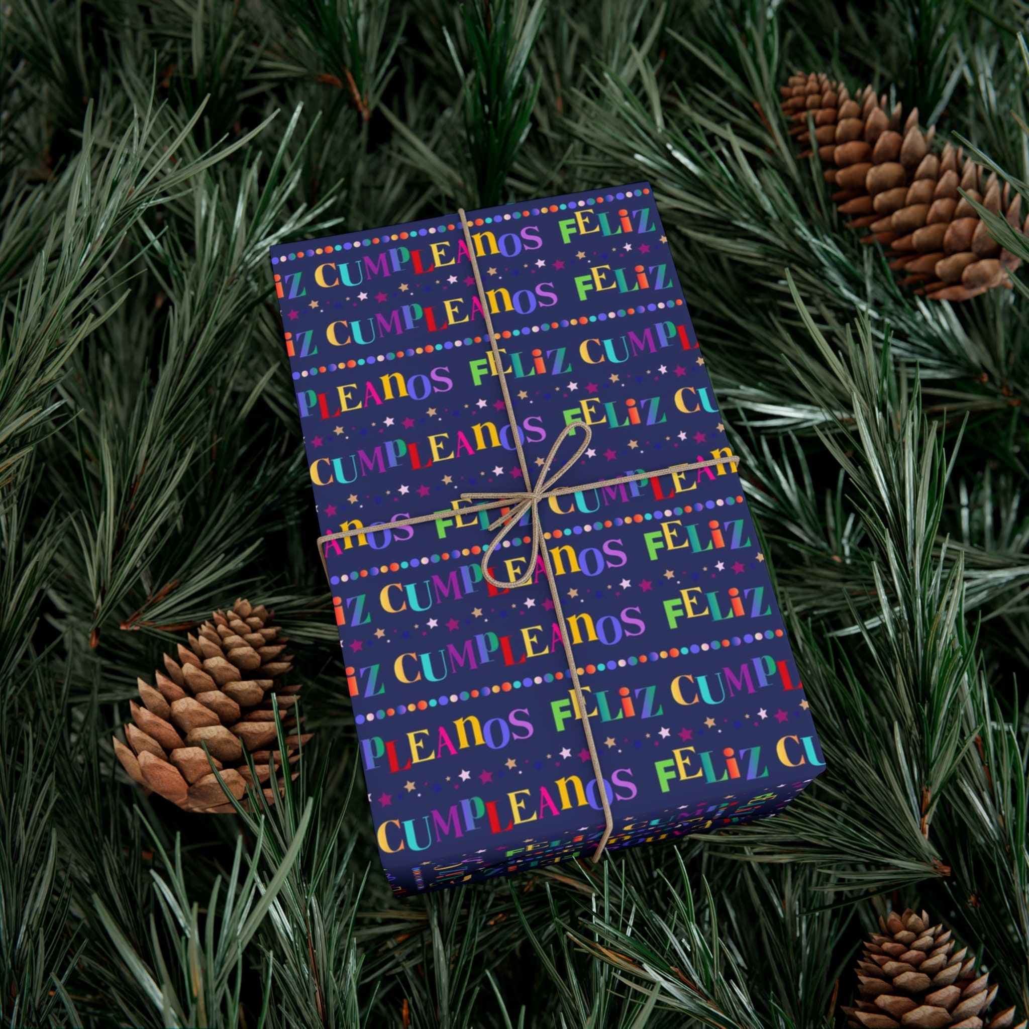 Feliz Cumpleaños Printable Spanish Birthday Art Seamless - Etsy