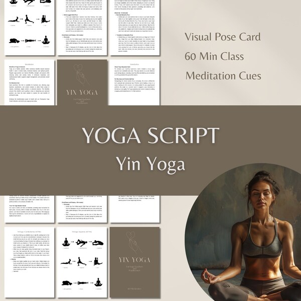 Yoga Class Plan - Etsy