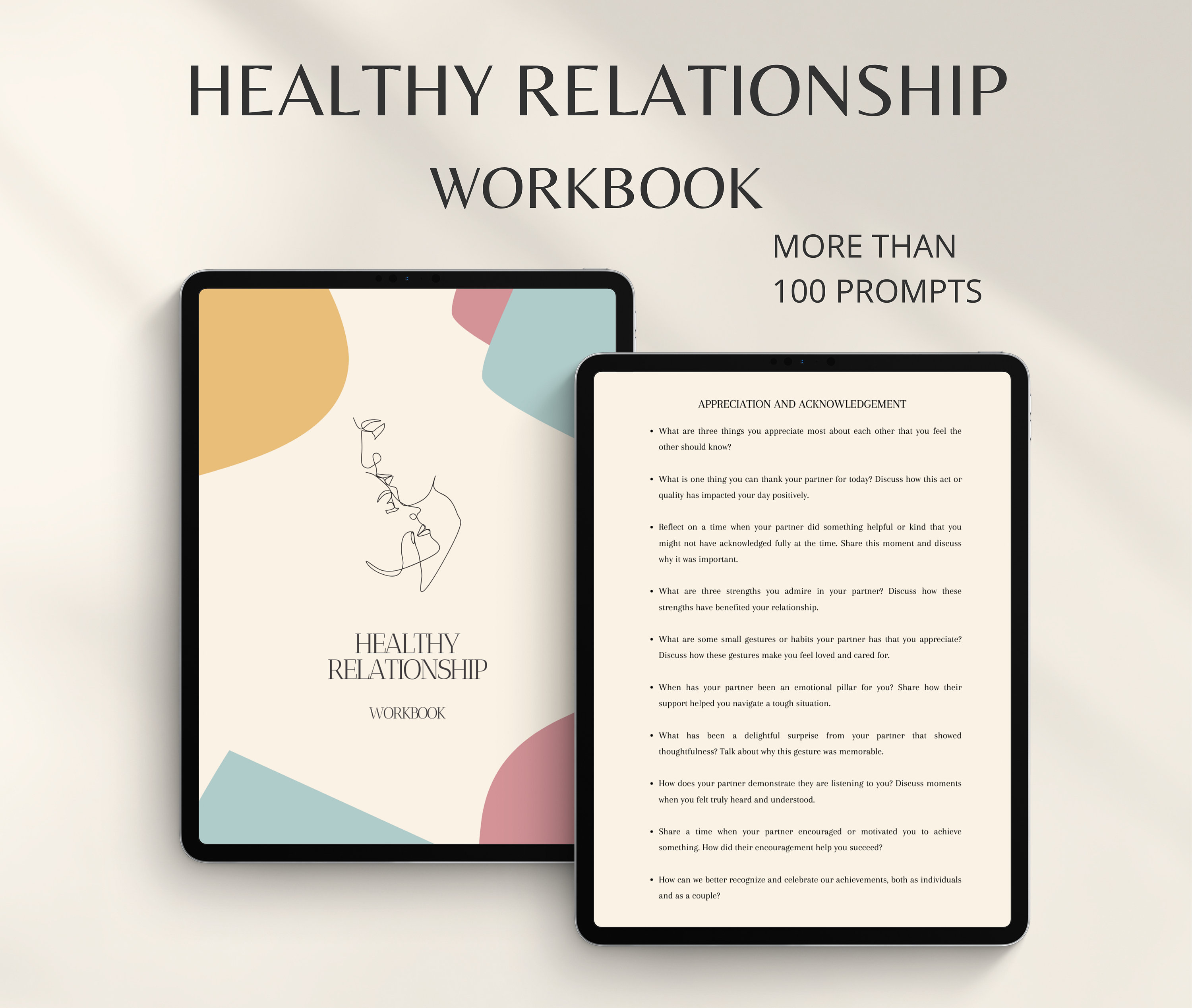 Healthy Relationship Workbook With More Than 100 Prompts and Fun Ideas ...