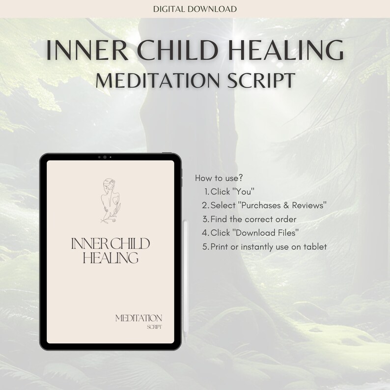 Inner Child Healing Meditation Script: Gestalt Empty Chair Technique ...