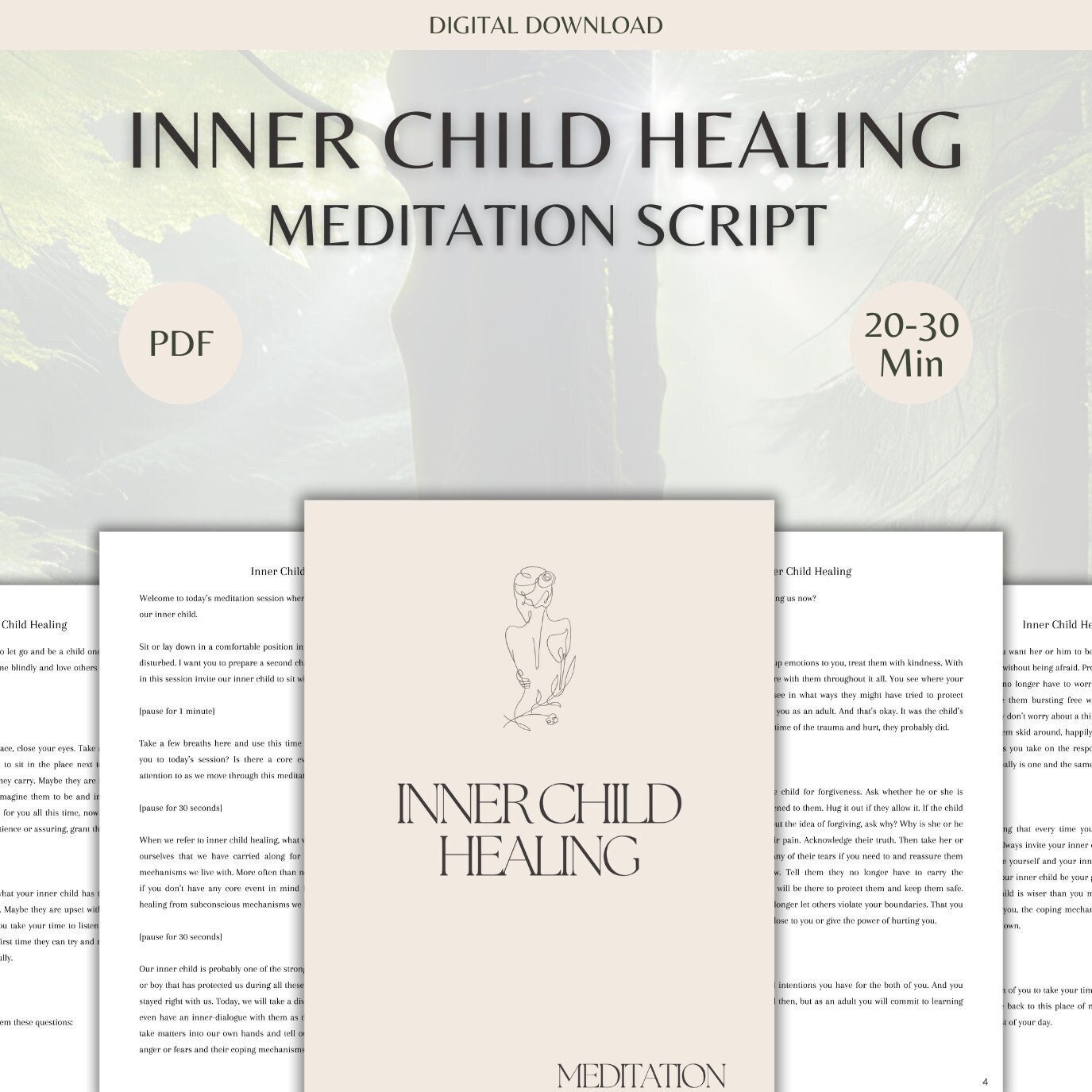 Inner Child Healing Meditation Script: Gestalt Empty Chair Technique ...