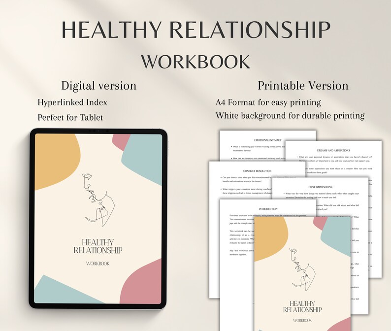 Healthy Relationship Workbook With More Than 100 Prompts and Fun Ideas ...