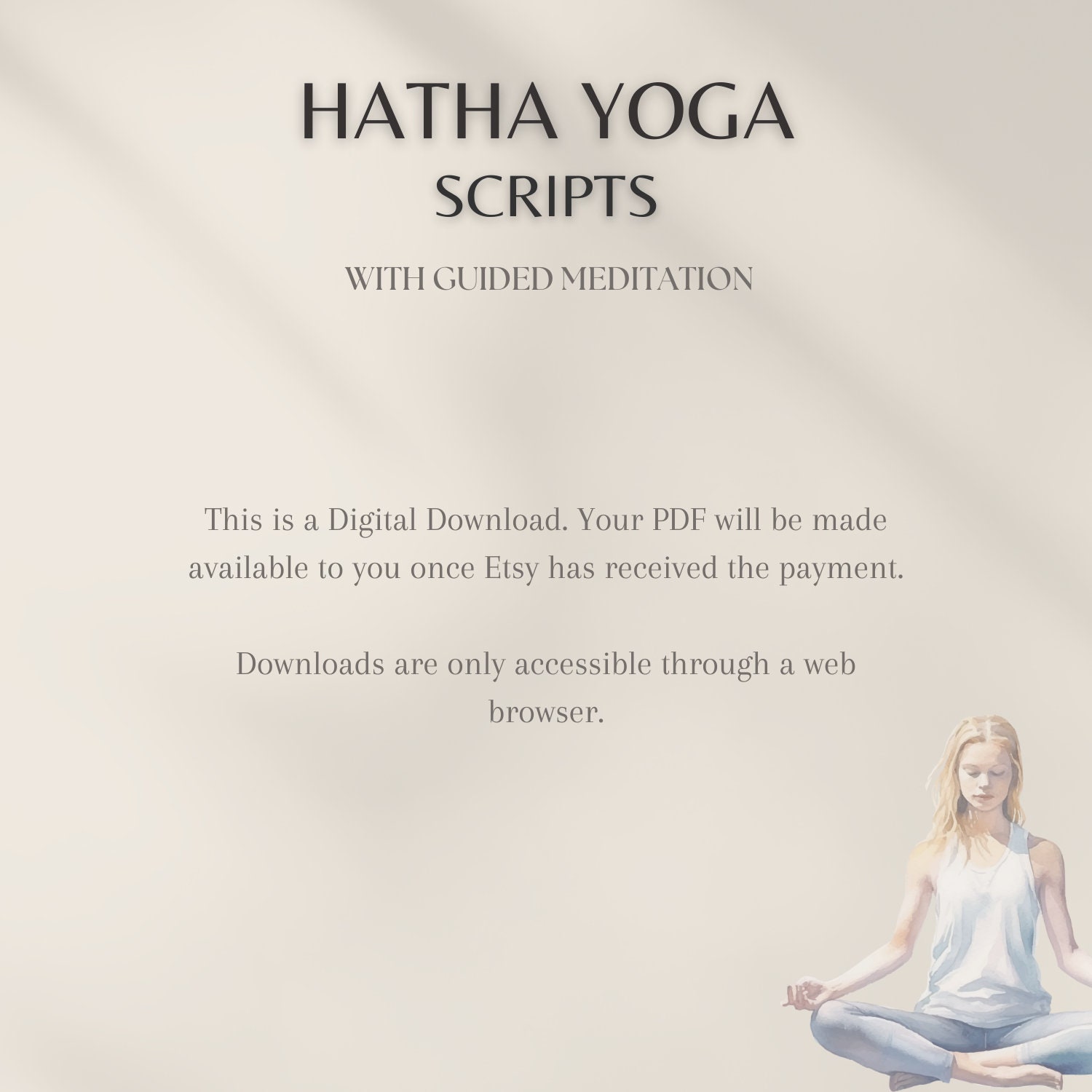 3 Hatha Yoga Scripts With Guided Meditation Yoga Sequences Chakras ...