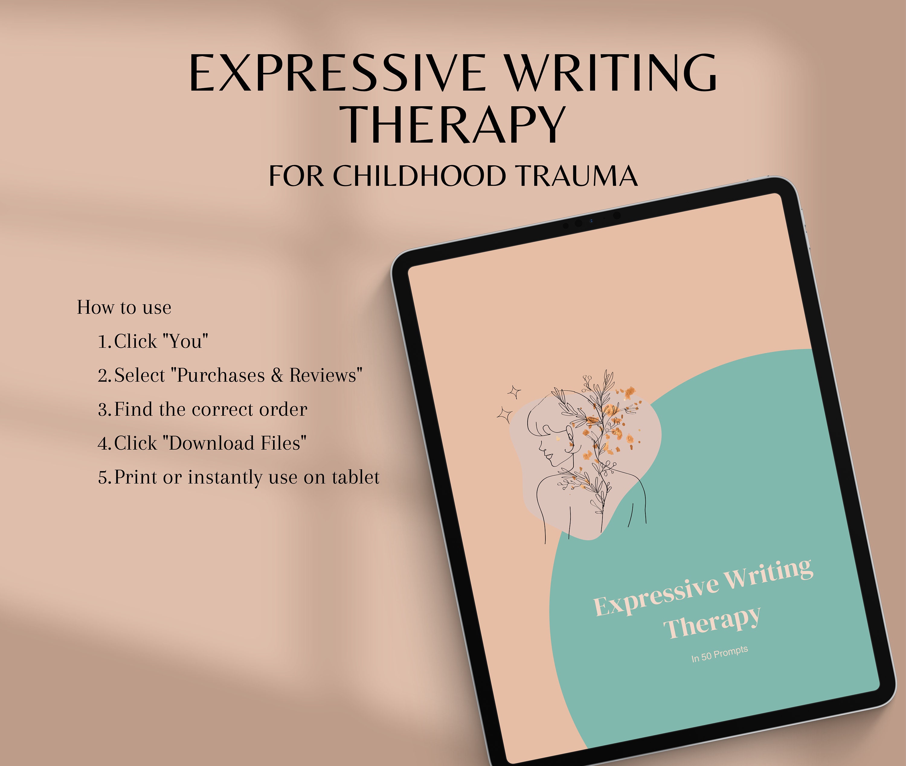 50 Journaling Prompts for Expressive Writing Therapy | Tools for ...