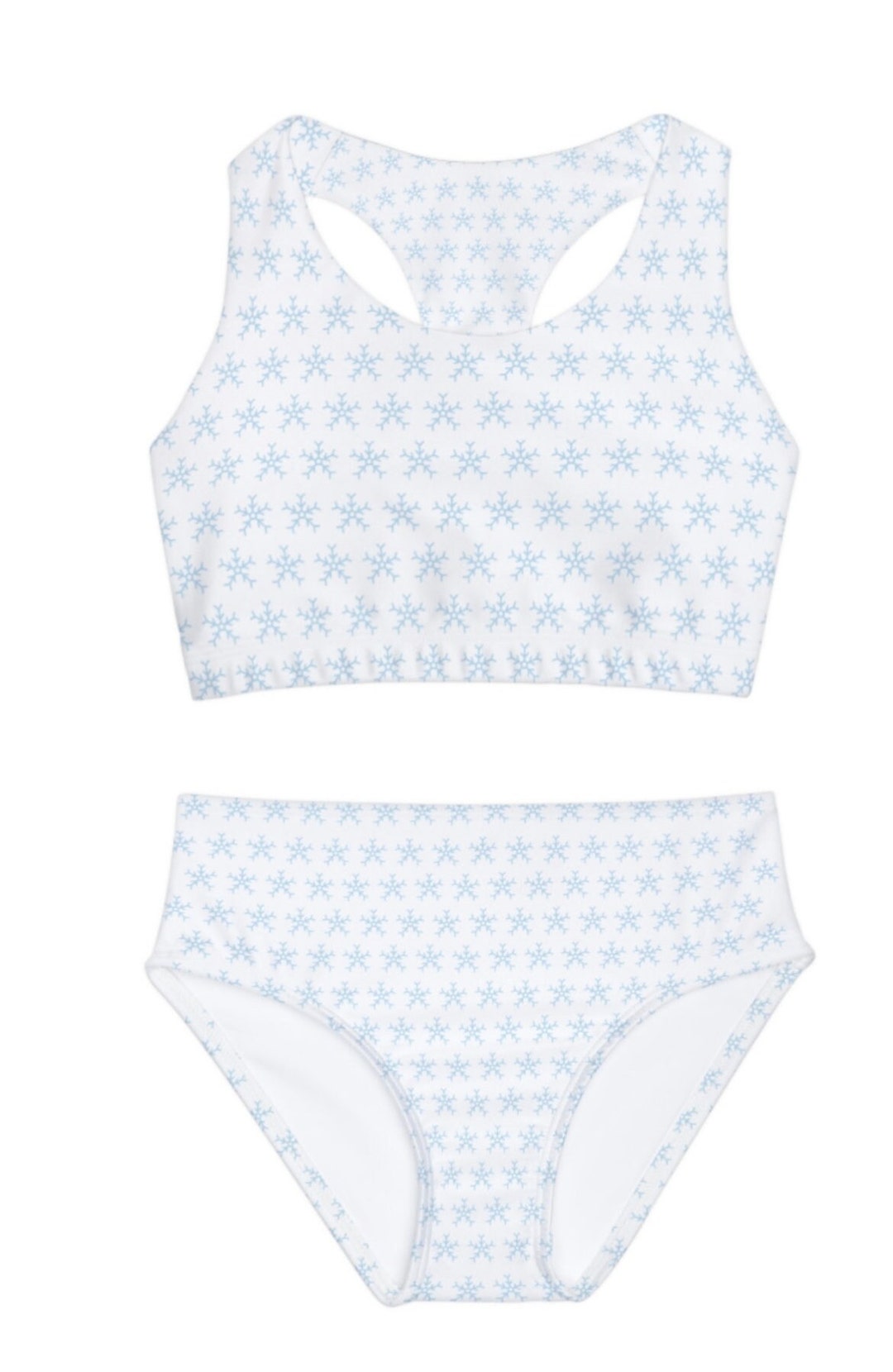 Snowy 2 Piece Swimsuit for Girls - Etsy