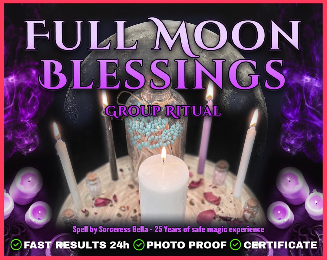 Full Moon May 5th Blessings Ritual Lunar Phase Group Ritual - Etsy