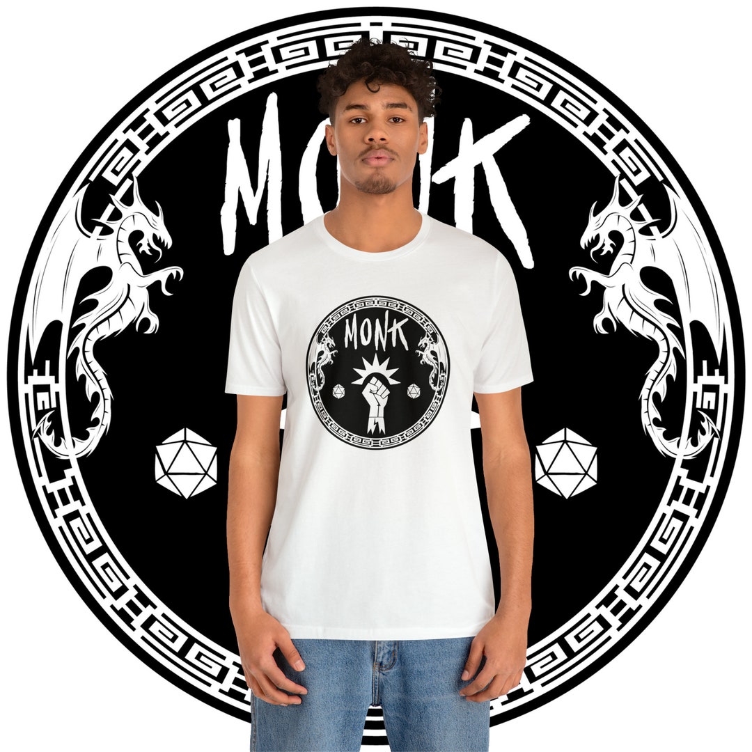 Custom Design Dungeons & Dragons Monk the Swift and Agile - Etsy