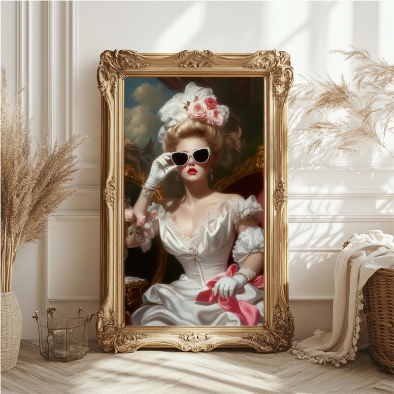 Rococo Print - Etsy