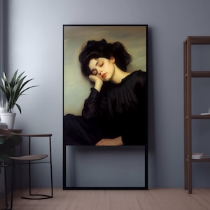 Decadent Beauty | Woman Portrait | Vintage Wall Art | Victorian Art ...