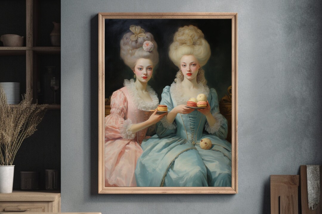 Instant Download Print Baroque Themed Kitchen Decor Funny Food Wall Art ...