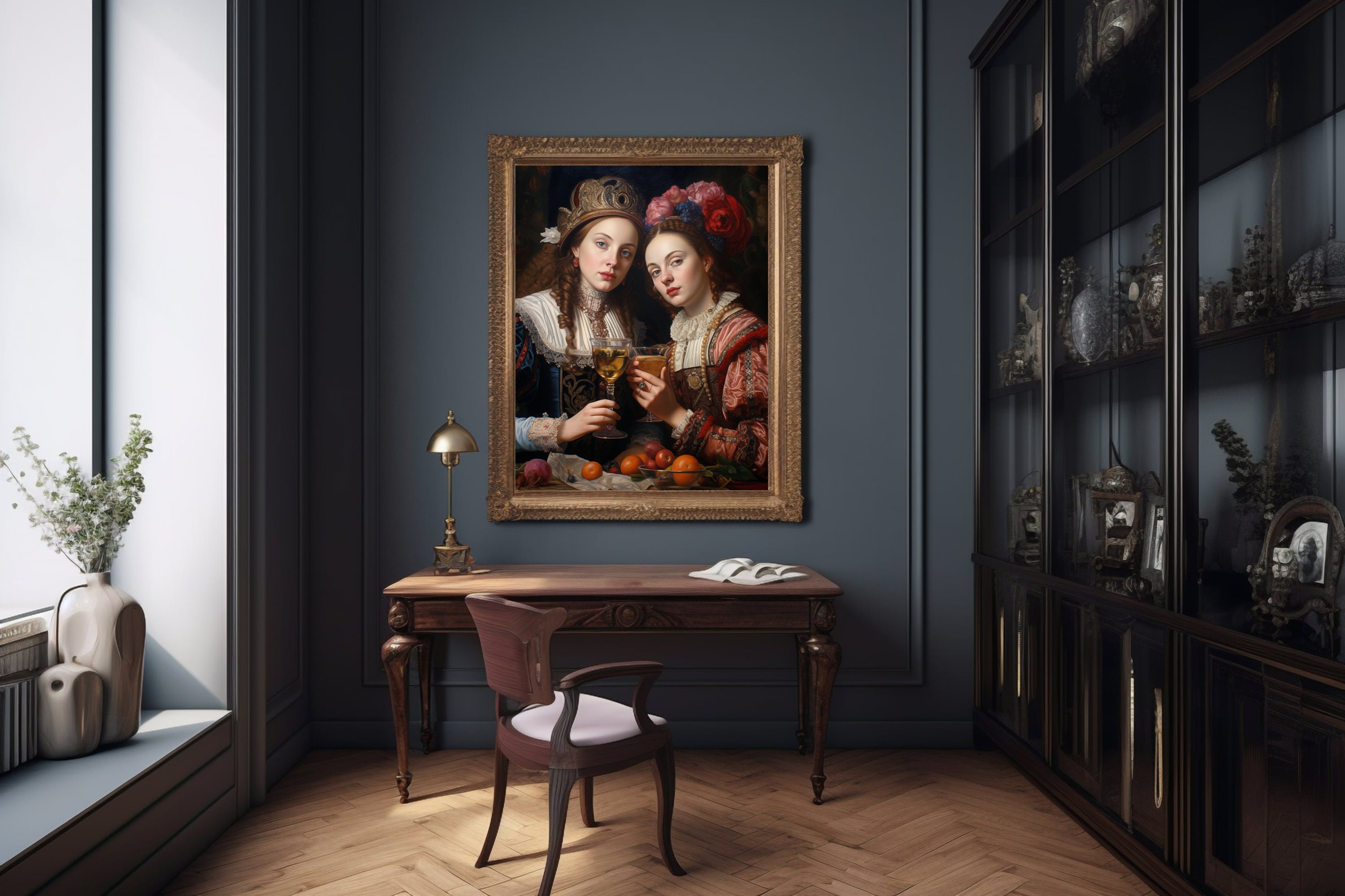 Instant Download Print Baroque Themed Kitchen Decor Colourful - Etsy
