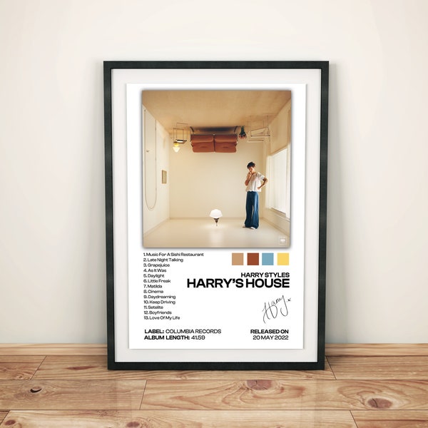 Harry Styles Album Cover Art - Etsy
