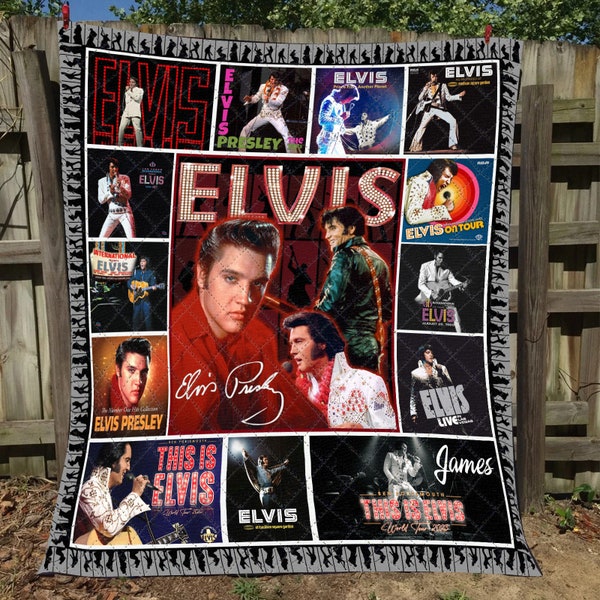 Elvis Quilt - Etsy