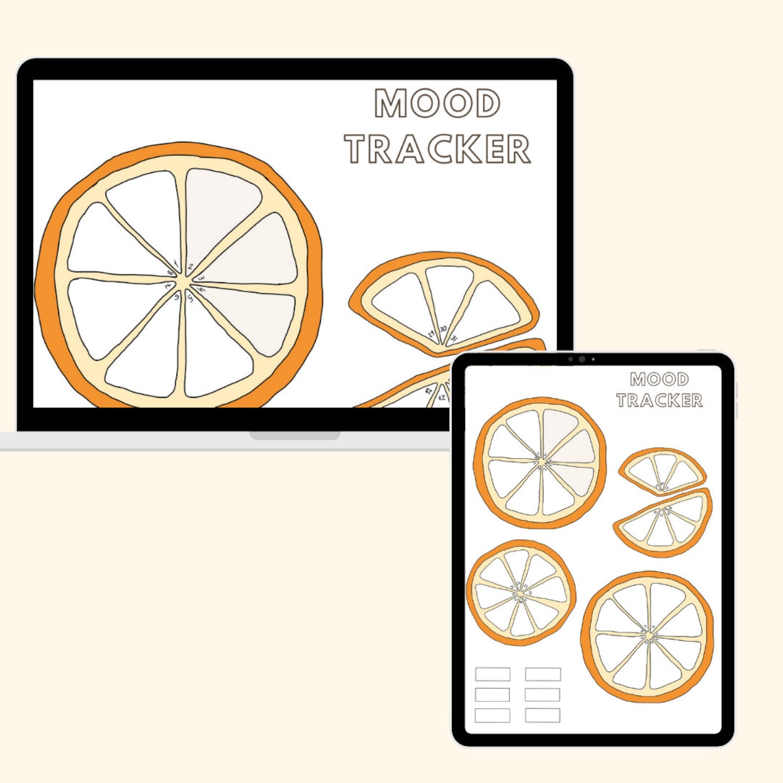 Mood Tracker, Mood Tracker Digital, Mood Tracker Printable, Mood ...