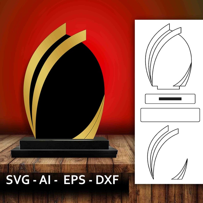 Laser Cut Trophy - Etsy