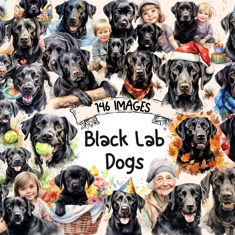 Black Lab - Etsy