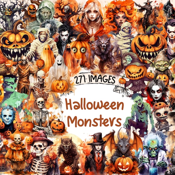 Monster Graphics - Etsy