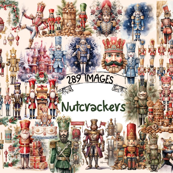 Nutcracker Clipart - Etsy