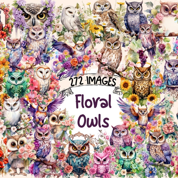 Clipart Owls - Etsy