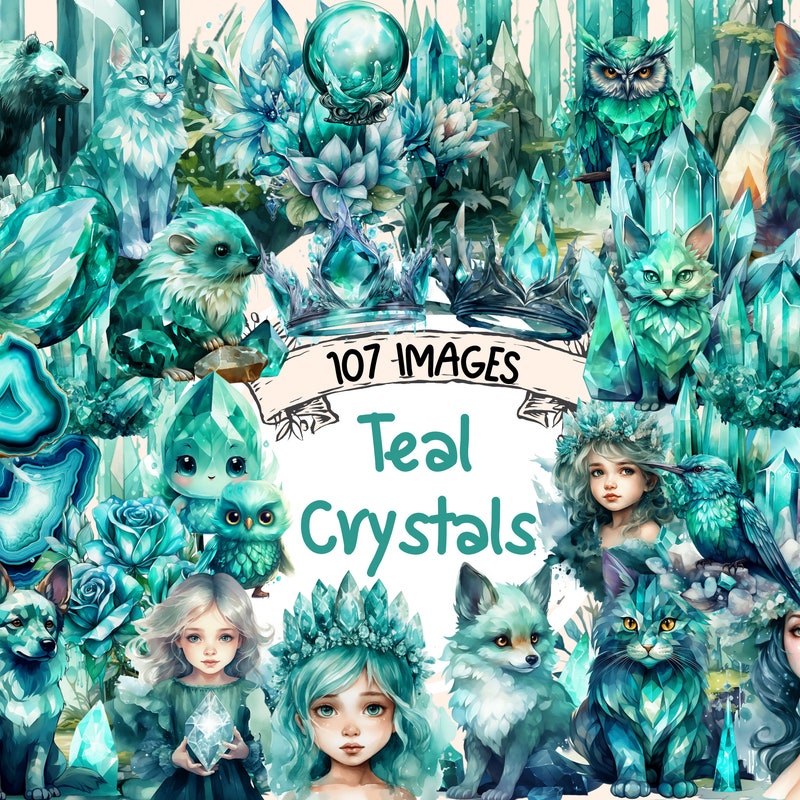 Turquoise Clipart - Etsy