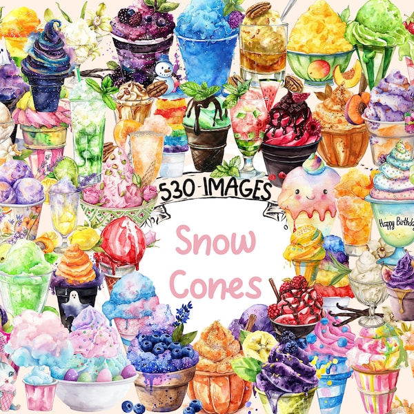 Snow Cone - Etsy