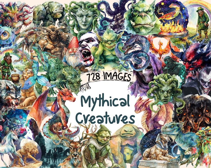 Mythical Magical Alphabet Digital Instant Download Printable Art File ...