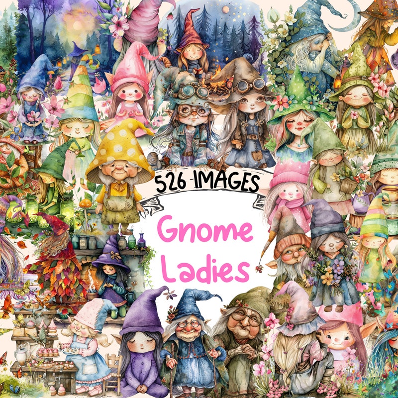 Female Garden Gnomes - Etsy