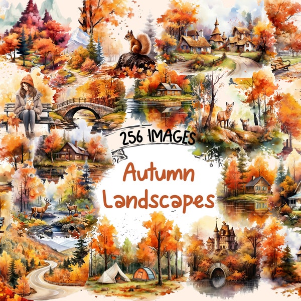 Autumn Landscape - Etsy