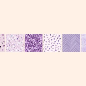 Lilac Digital Paper: Seamless Purple Textures, Scrapbook Paper (instant ...