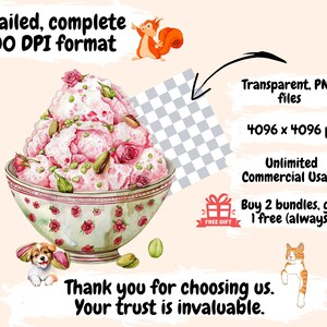 Snow Cones Watercolor Clipart Bundle - 530 PNG Chilled Snow Cone Images ...