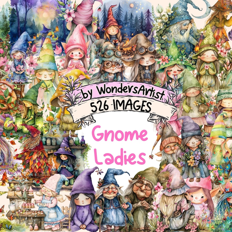 Female Image Gnome - Etsy UK