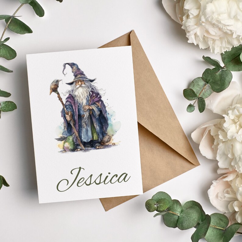 Wizards Watercolor Clipart Bundle 52 Magical Fairytale - Etsy