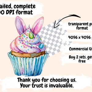 Easter Food Clipart Bundle: 444 PNG Images (commercial Use) (digital ...